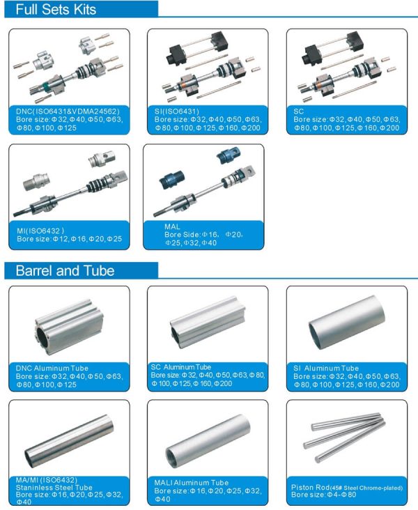 Cylinder Assembly Kits - Ningbo Airkert Machinery Co., Ltd